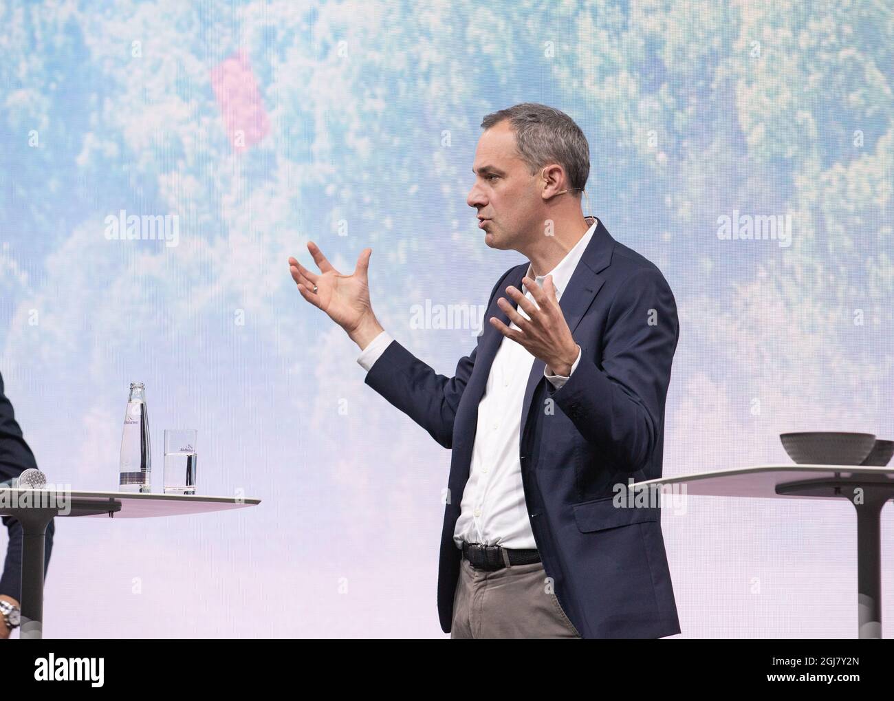 Siemens AG Vorstand Cedrik Neike am vierten Tag ( 9. September 2021 ...