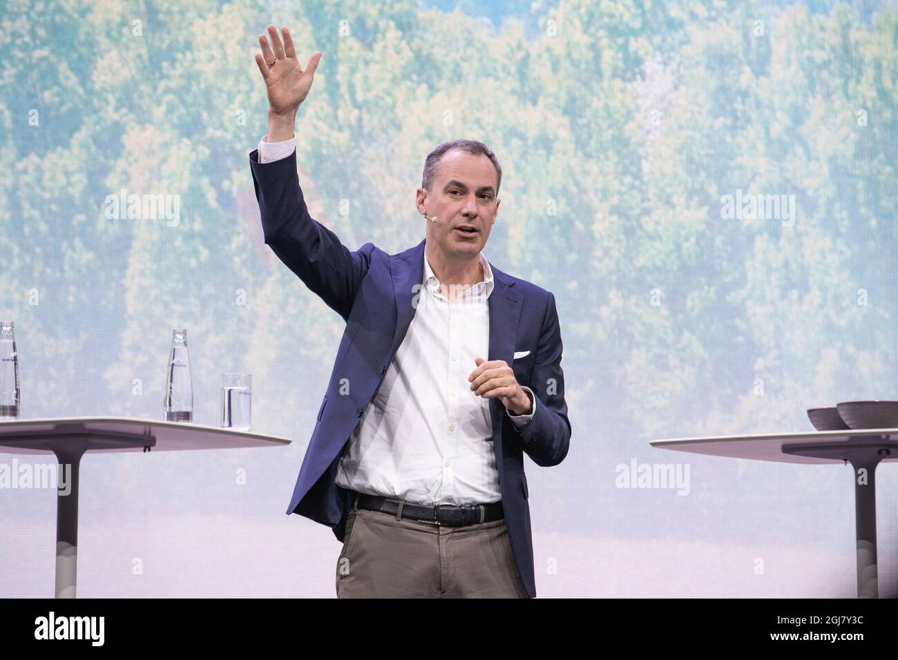 Siemens AG Vorstand Cedrik Neike am vierten Tag ( 9. September 2021 ...