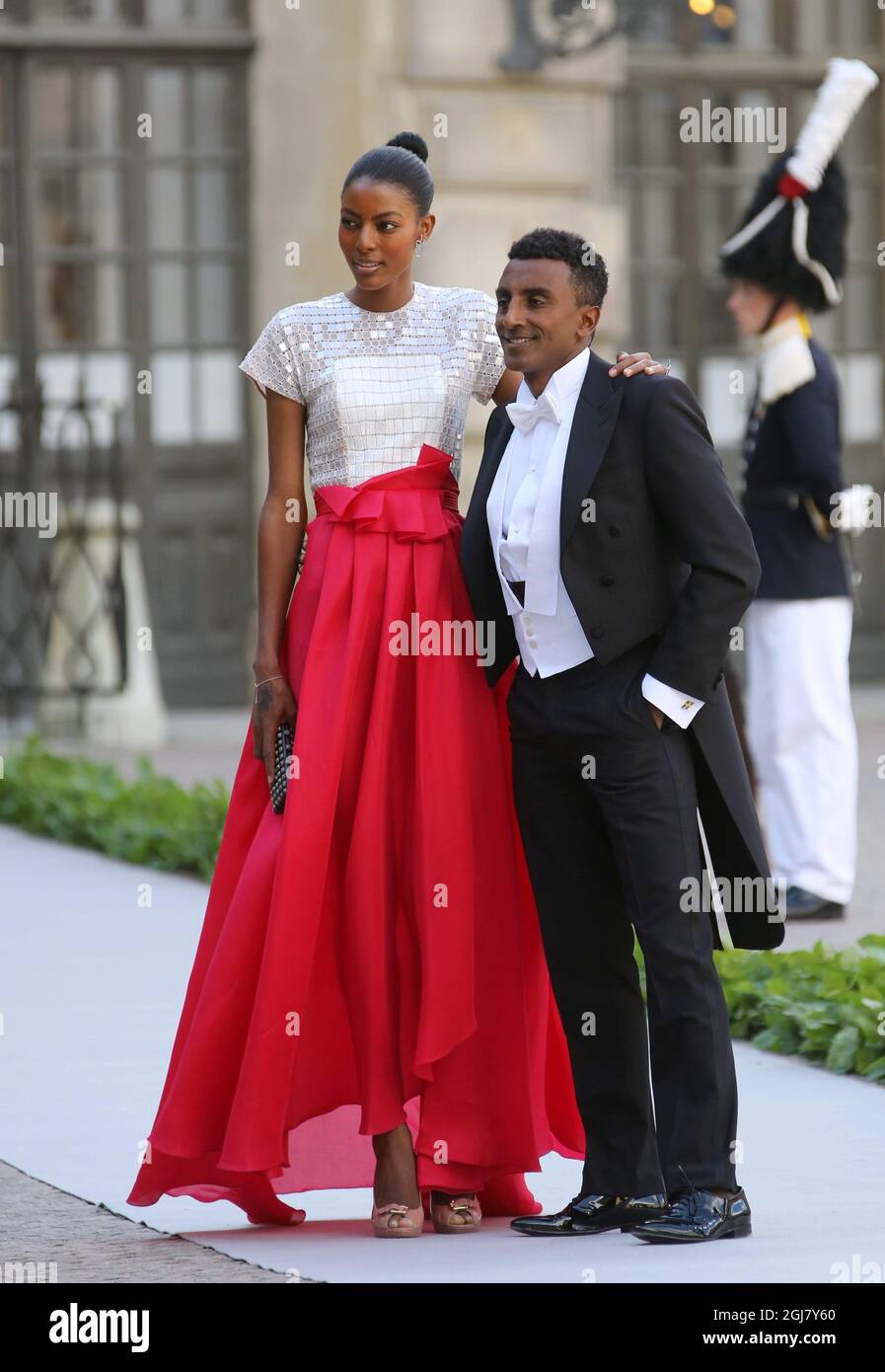 Maya Haile Wedding 40 Marcus Samuelsson Wife Stock Photos, High Res
