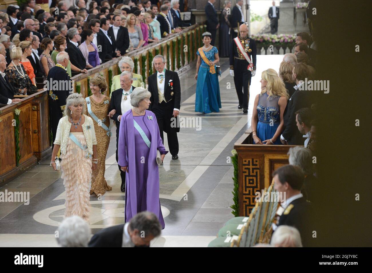 STOCKHOLM 20130608 Princess Birgitta, Margaretha Ambler, princess ...