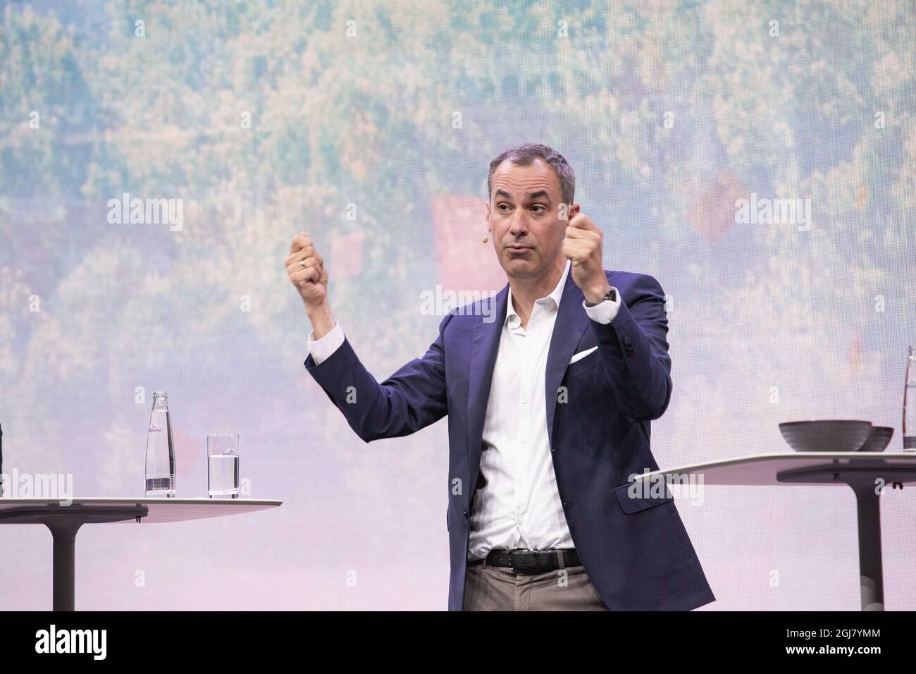 Siemens AG Vorstand Cedrik Neike am vierten Tag ( 9. September 2021 ...