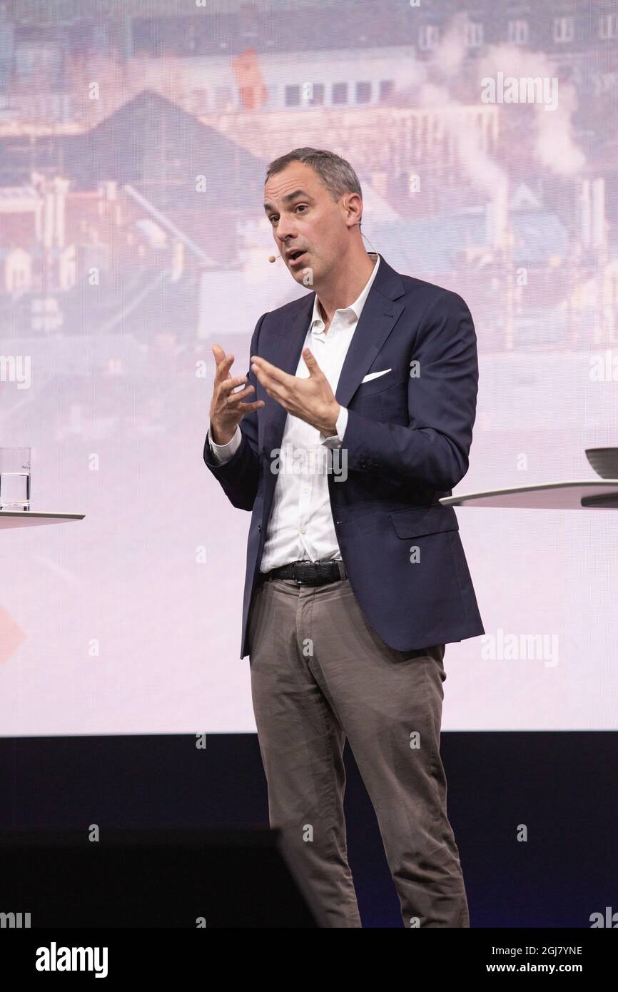 Siemens AG Vorstand Cedrik Neike am vierten Tag ( 9. September 2021 ...