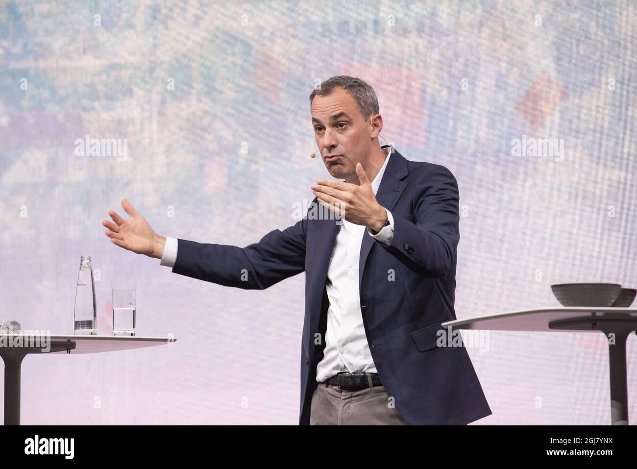 Siemens AG Vorstand Cedrik Neike am vierten Tag ( 9. September 2021 ...