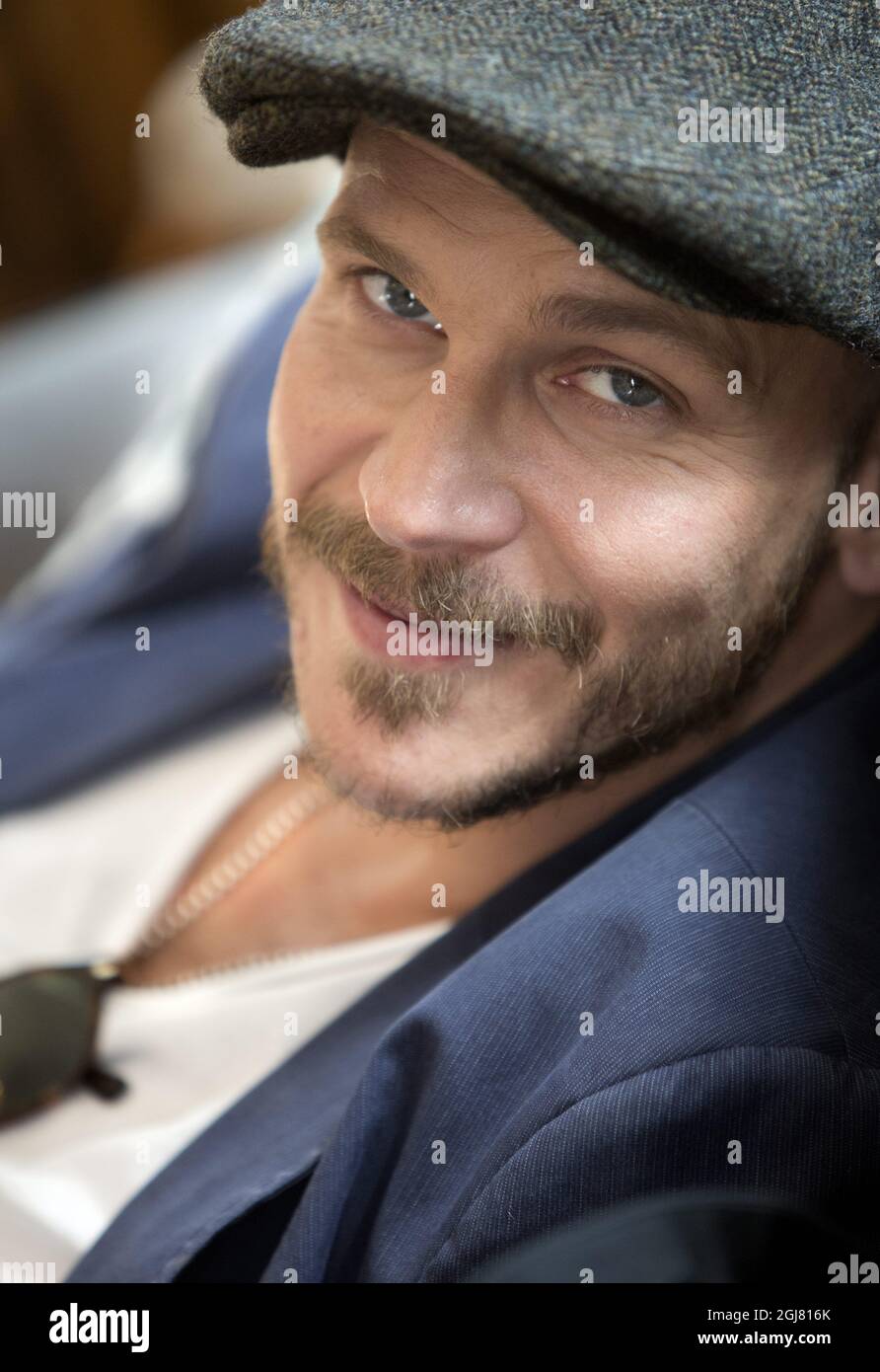 STOCKHOLM 20130506 Swedish actor Gustaf Skarsgard. Foto: Ylwa Yngvesson ...