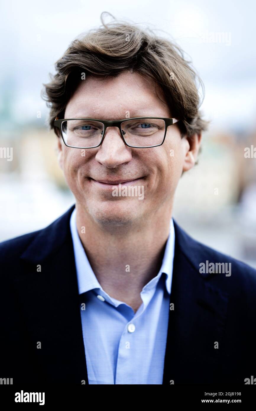 STOCKHOLM 20130705 Niklas Zennstrom, founder of Skype, and multi ...