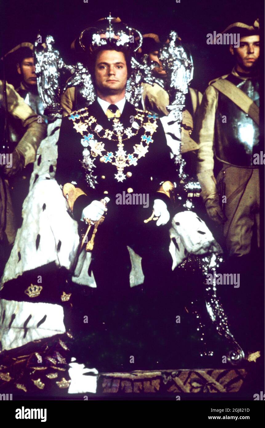 Swedens King Carl XVI Gustaf will celebrate his 60:s birthday April 30 ...