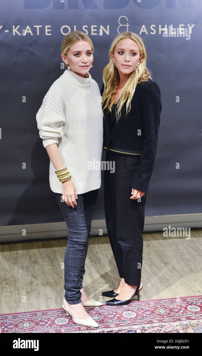 STOCKHOLM 20130808 The American actresses and entrepreneurs Olsen twins ...