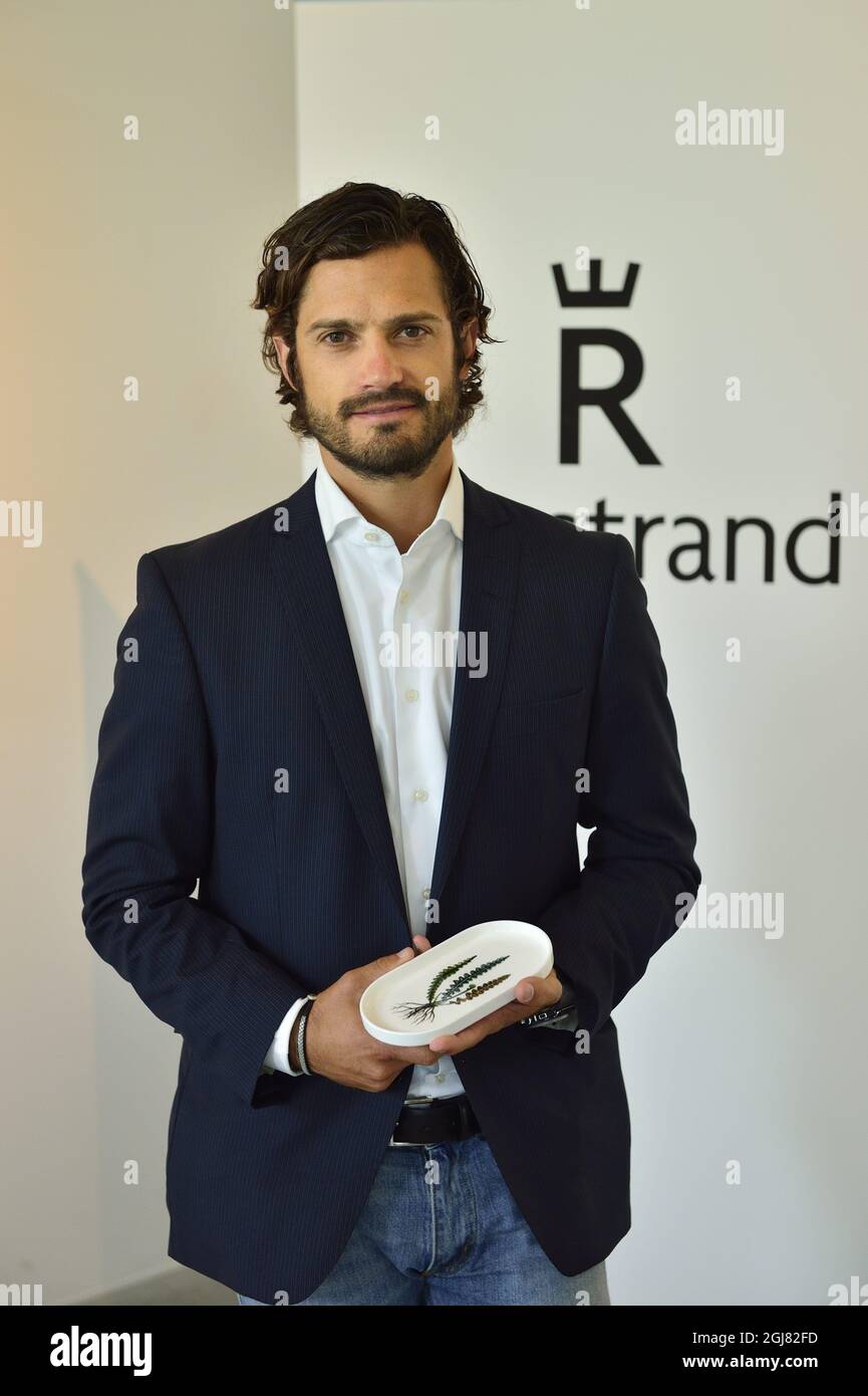 STOCKHOLM 20130812 Prince Carl Philip stands behind the idea and ...