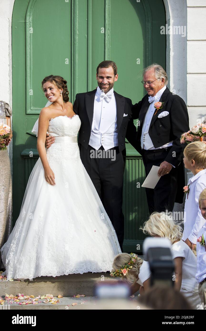 OREBRO 20130817 : The wedding on Saturday between Jonas Bergstrom, ex ...
