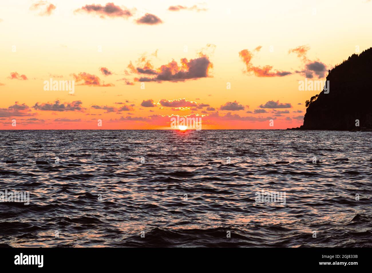 Amazing sunset colours reflections hi-res stock photography and images ...