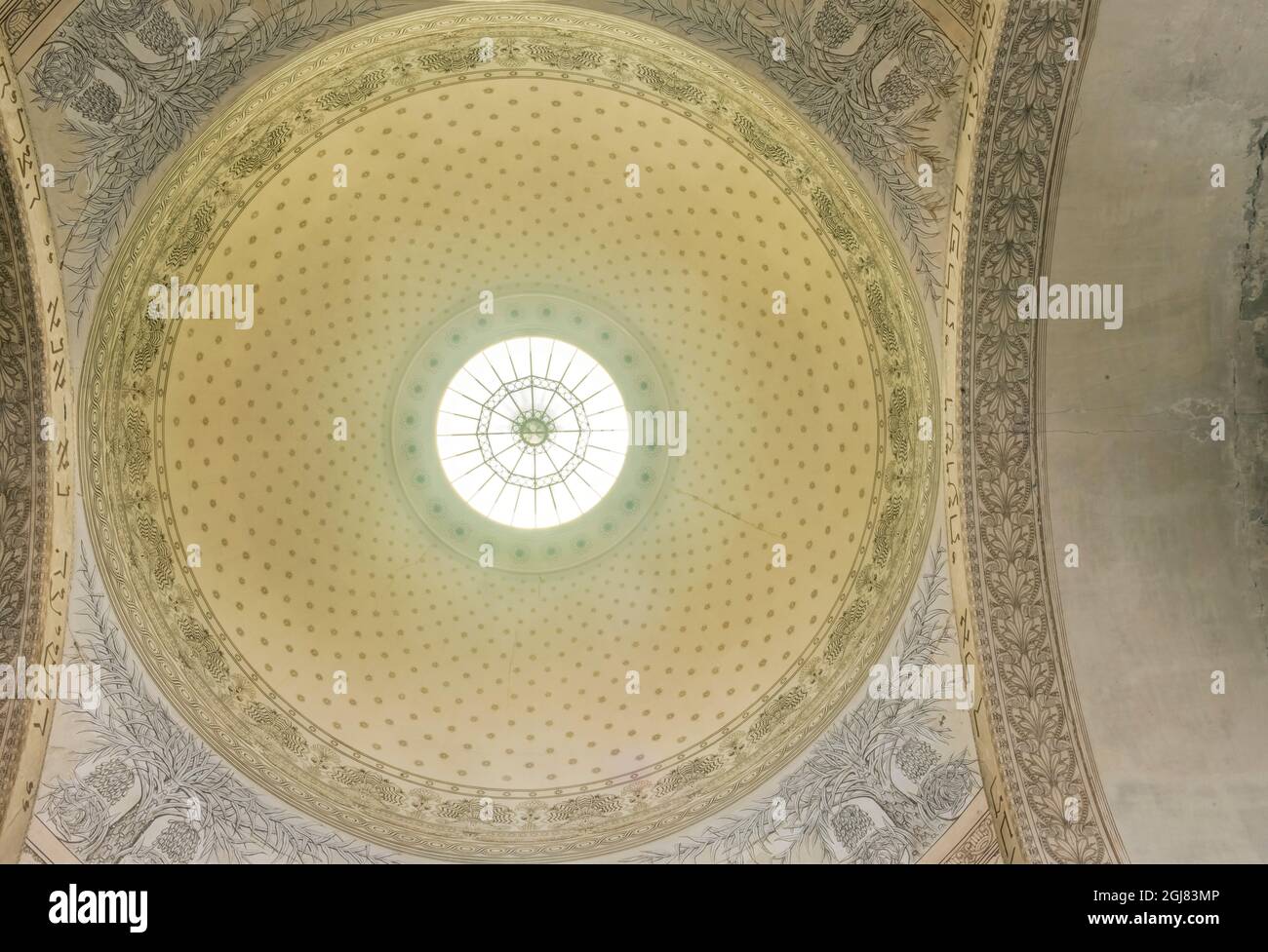 Italy, Trieste, Jewish Synagogue Ceiling Stock Photo - Alamy
