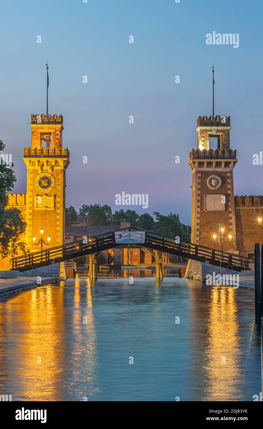Italy, Venice. Arsenal, This area was a shipyard which produced all of ...