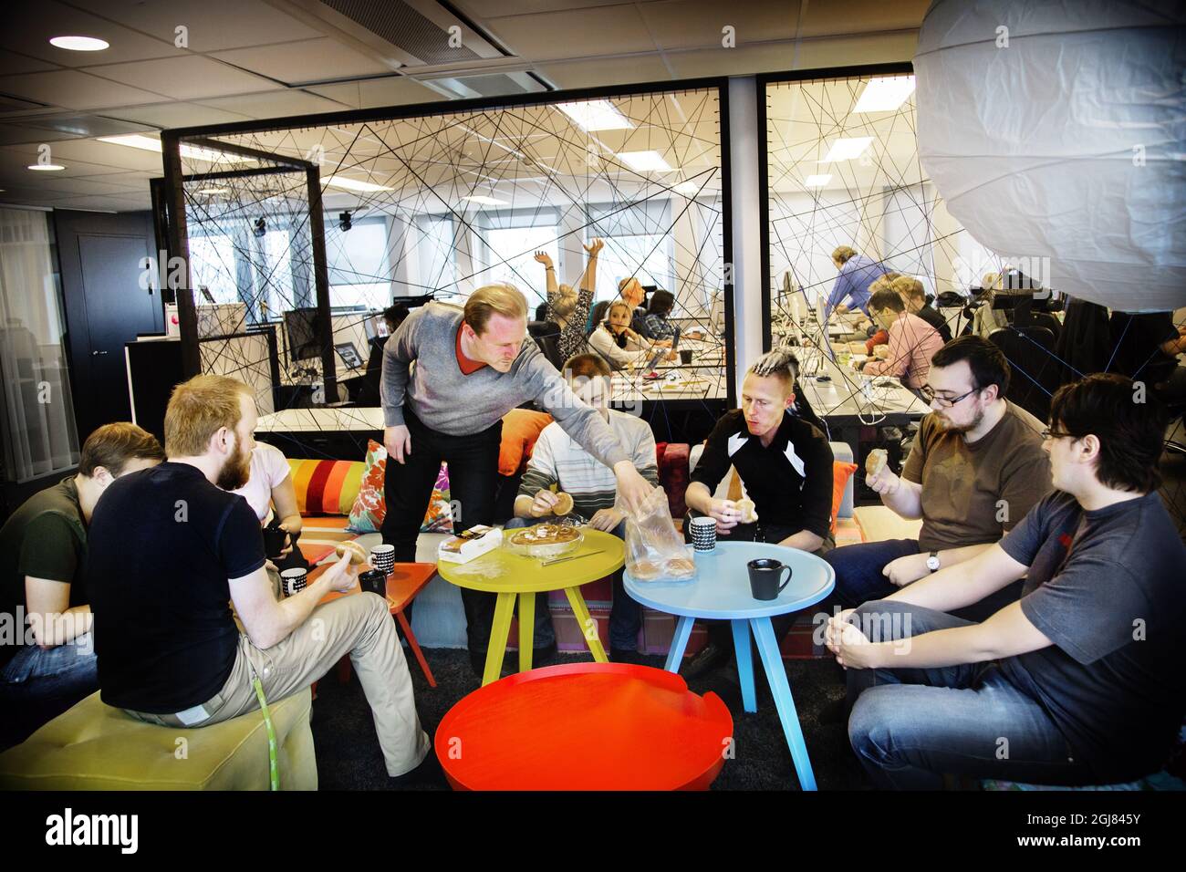 Spotifys office in Stockholm Sweden Foto Thomas Karlsson / DN / SCANPIX ...