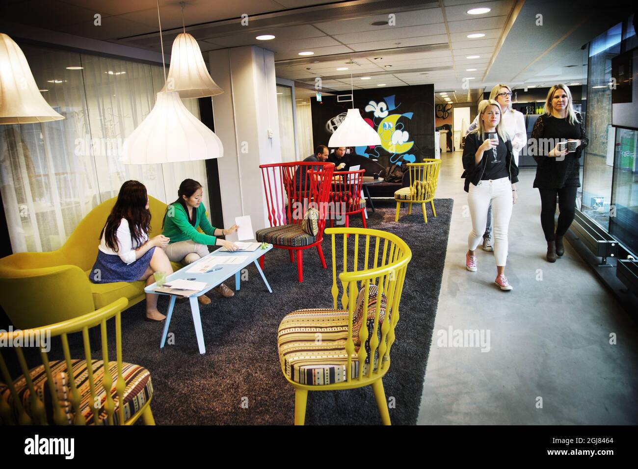 Spotify office hi-res stock photography and images - Alamy