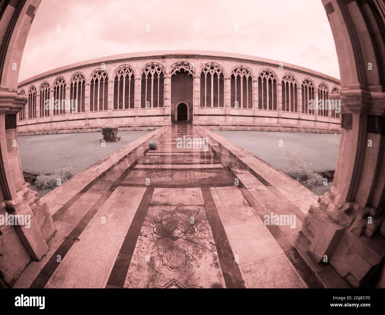 Walled cemetery campo santo hi-res stock photography and images - Alamy