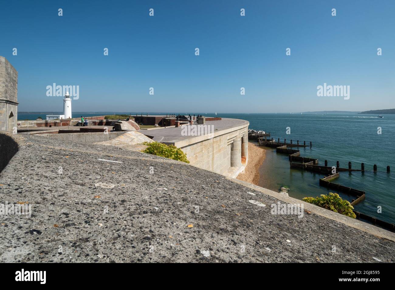 Hurst castle hi-res stock photography and images - Alamy