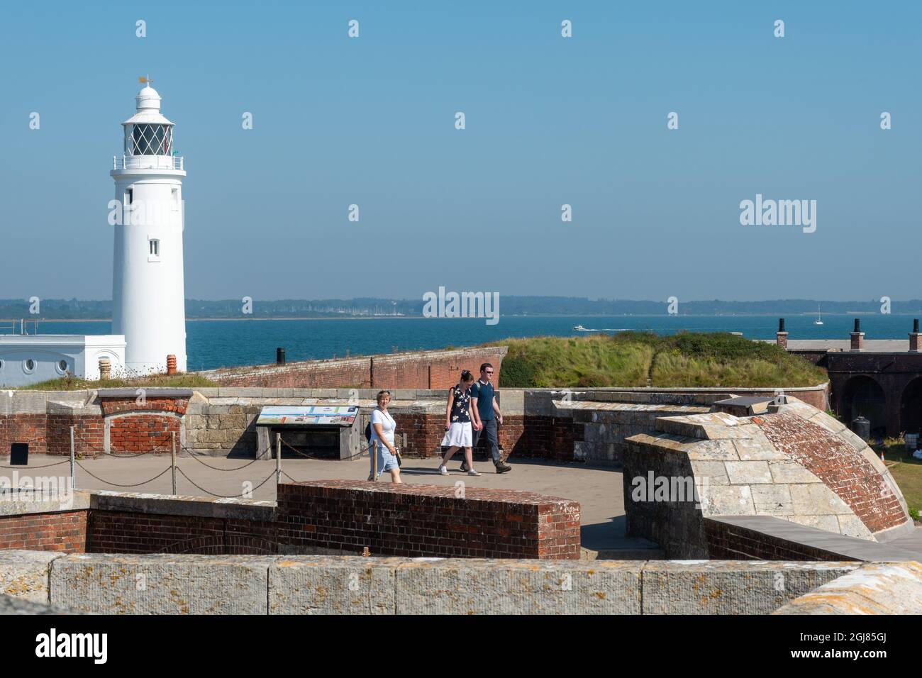 Hurst caastle hi-res stock photography and images - Alamy