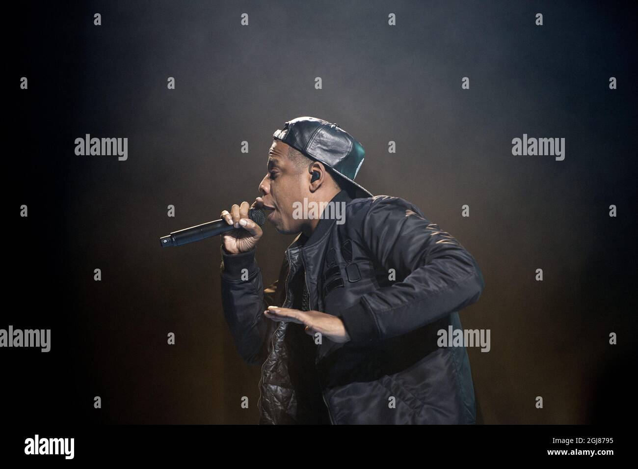 STOCKHOLM 20131025 American rapper Jay-Z performs at the Globe Arena in ...