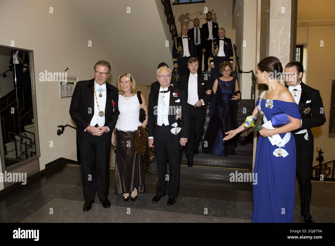 STOCKHOLM 20131025 Leif Johansson, Chairman of Ericsson and AstraZenica ...