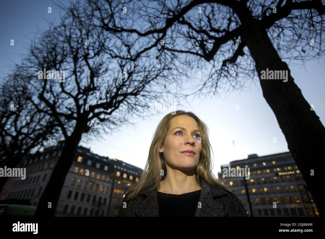 STOCKHOLM 20131106 The Norwegian journalist and author Asne Seierstad ...