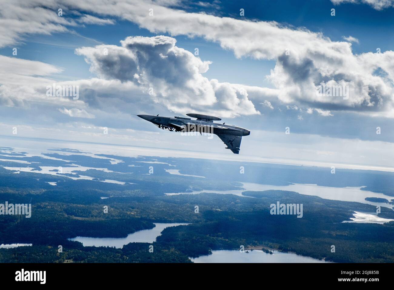 LINKOPING 2013-09-26 Flying in a JAS Gripen (Model 39D) a lightweight ...