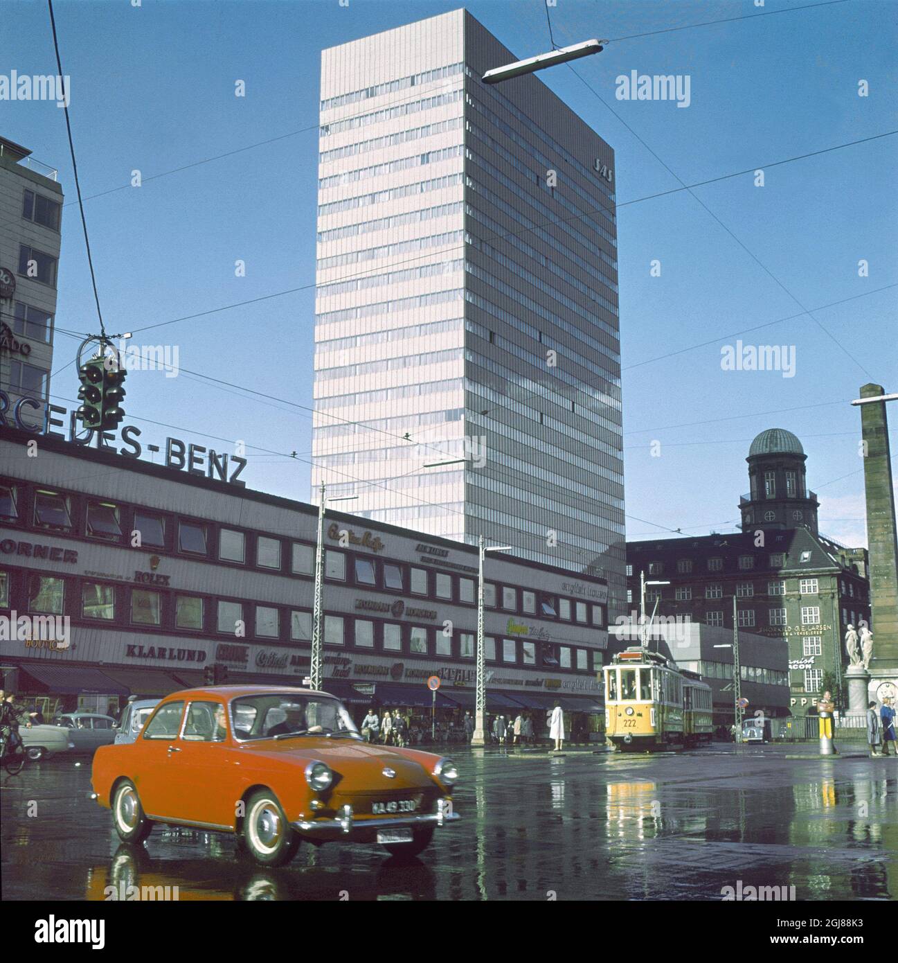 1960s copenhagen denmark car traffic hi-res stock photography and ...