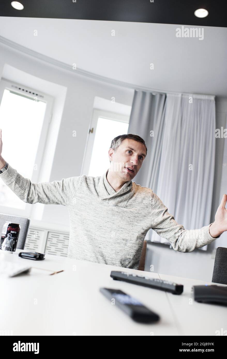 STOCKHOLM 2013-09-26 Ben Cousins, founder and CEO of game company ...