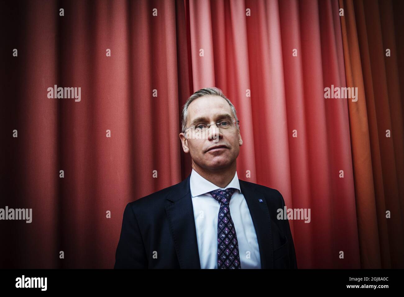 STOCKHOLM 2013-11-19 Rickard Gustafson, CEO of SAS, Scandinavian ...