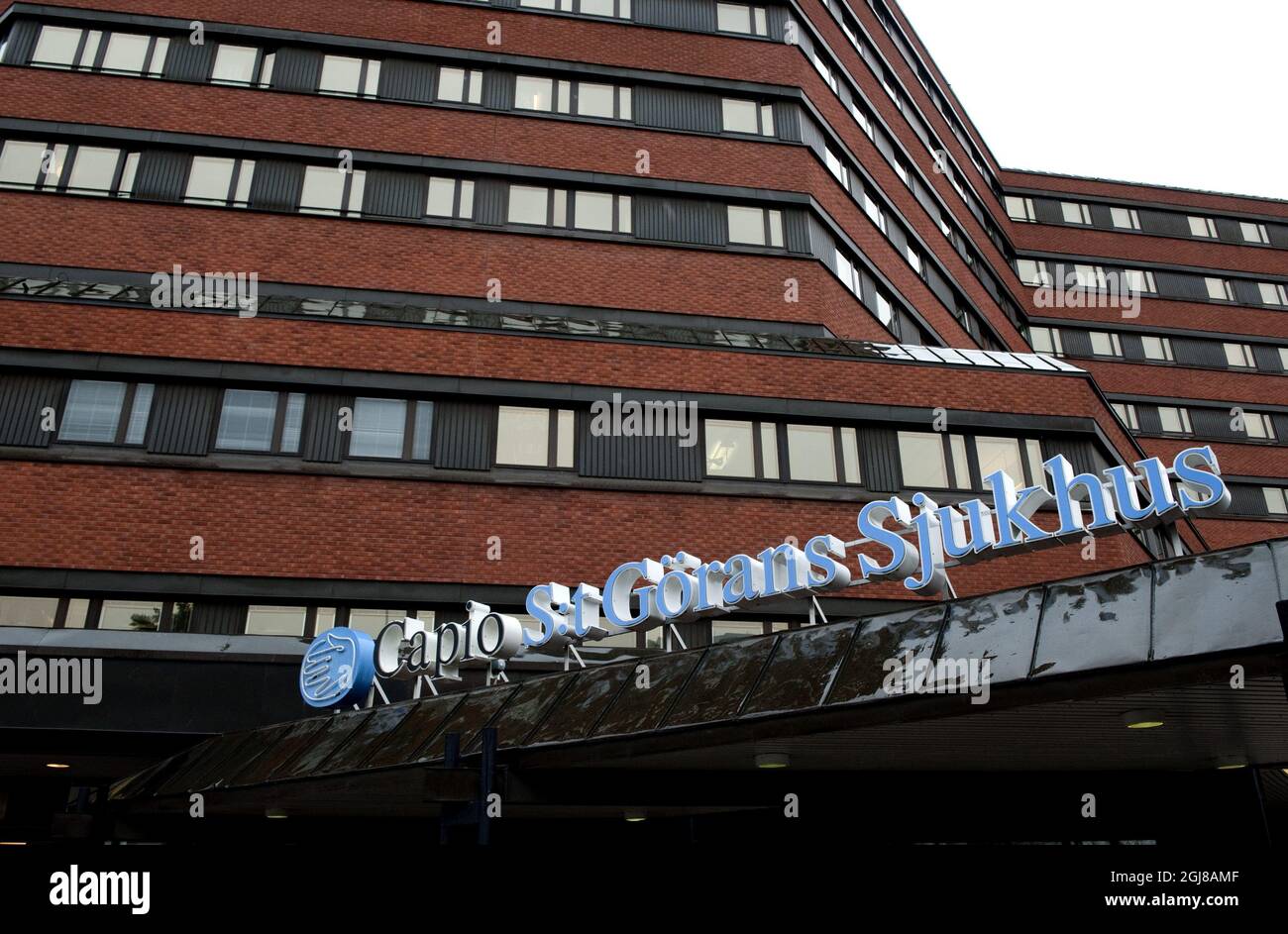 STOCKHOLM 20120328 Capio St. Gorans hospital in Stockholm Emergency ...
