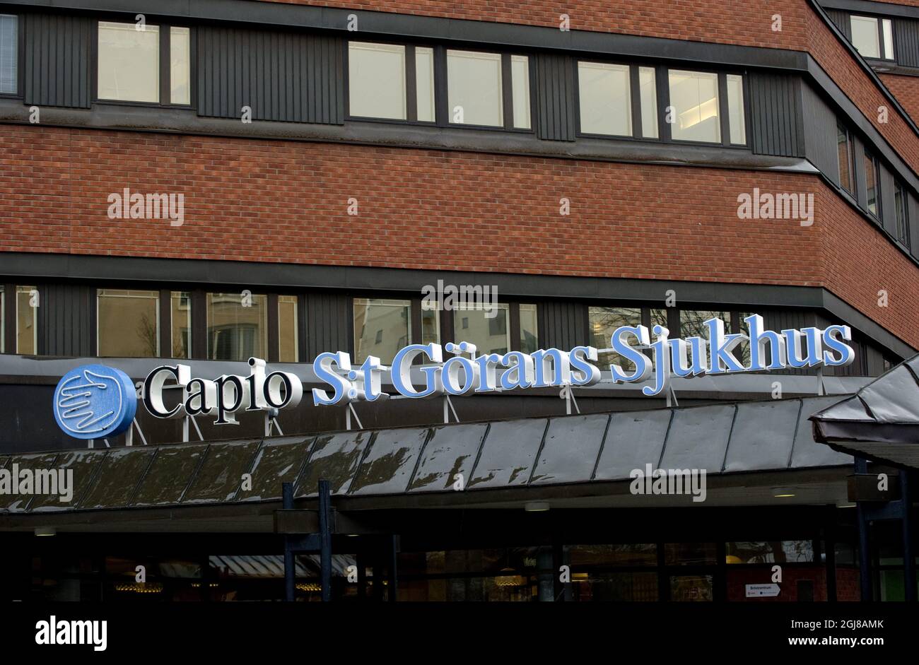 STOCKHOLM 20120328 Capio St. Gorans hospital in Stockholm Emergency ...