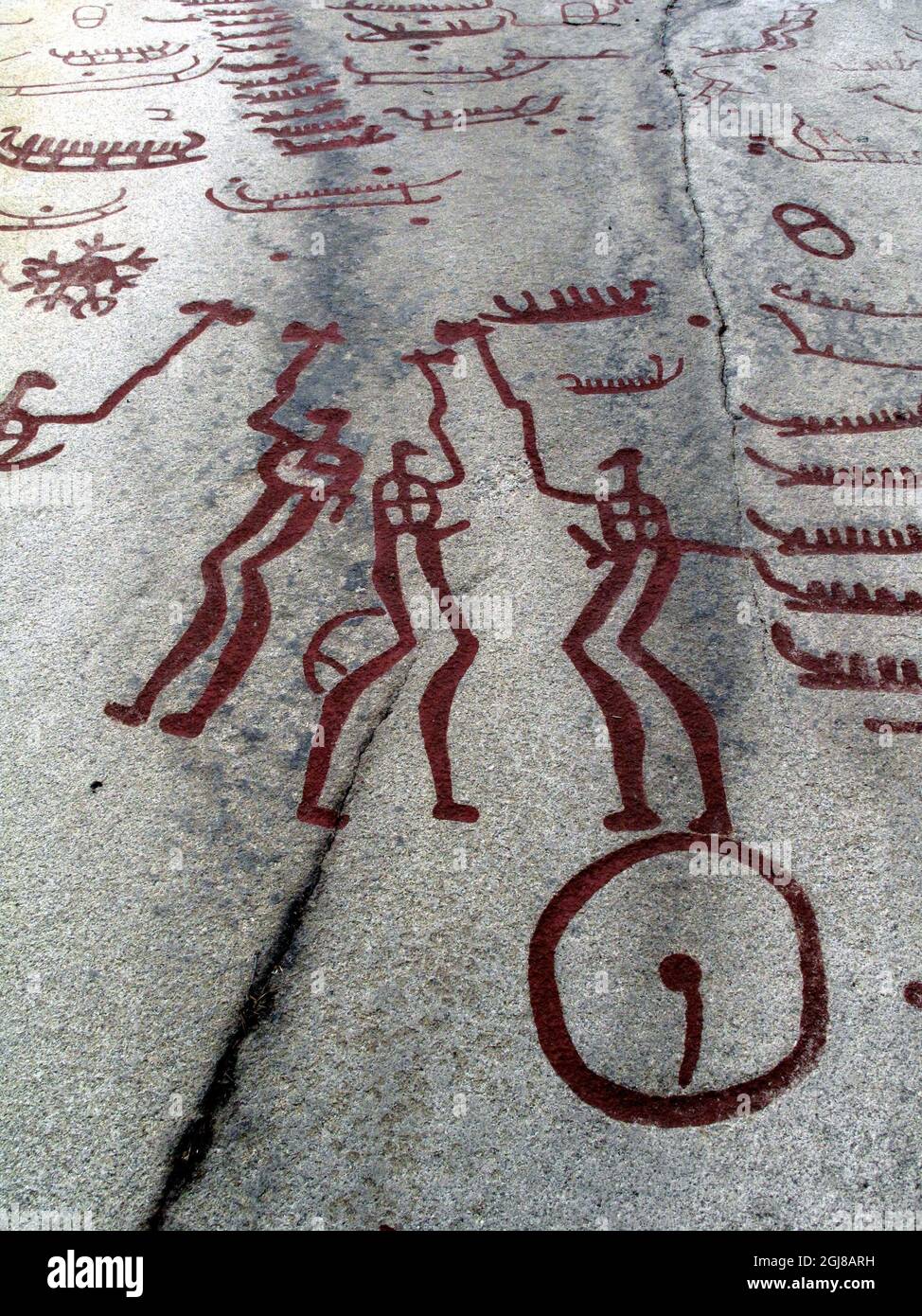 Tanum petroglyphs hi-res stock photography and images - Alamy