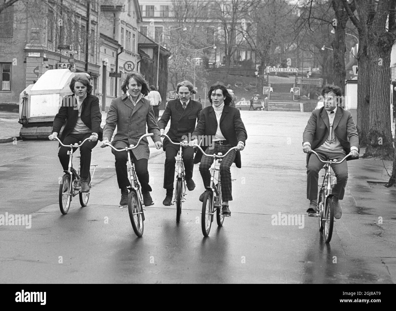 STOCKHOLM 1967-05-10 *For your files* Swedish pop group Hep Stars are ...