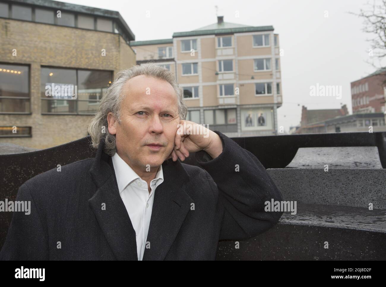 LUND 2014-02-28 Swedish writer Klas Ostergren is seen posing for the ...