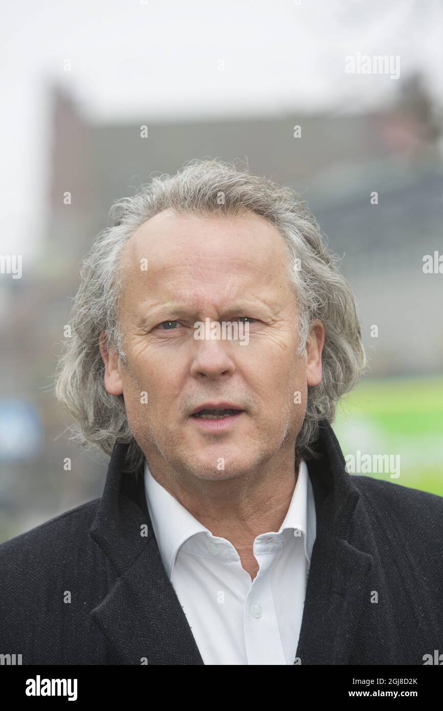 LUND 2014-02-28 Swedish writer Klas Ostergren is seen posing for the ...