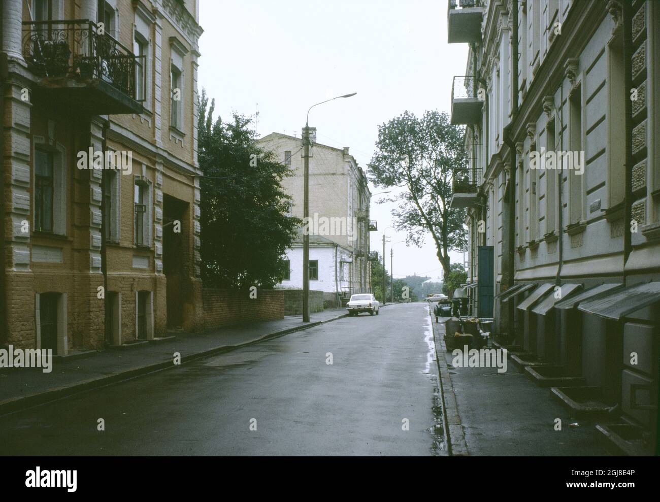 FILE KIEV 1985. Street scene in Kiev 1985. Foto: Jan Bergman / SCANPIX ...