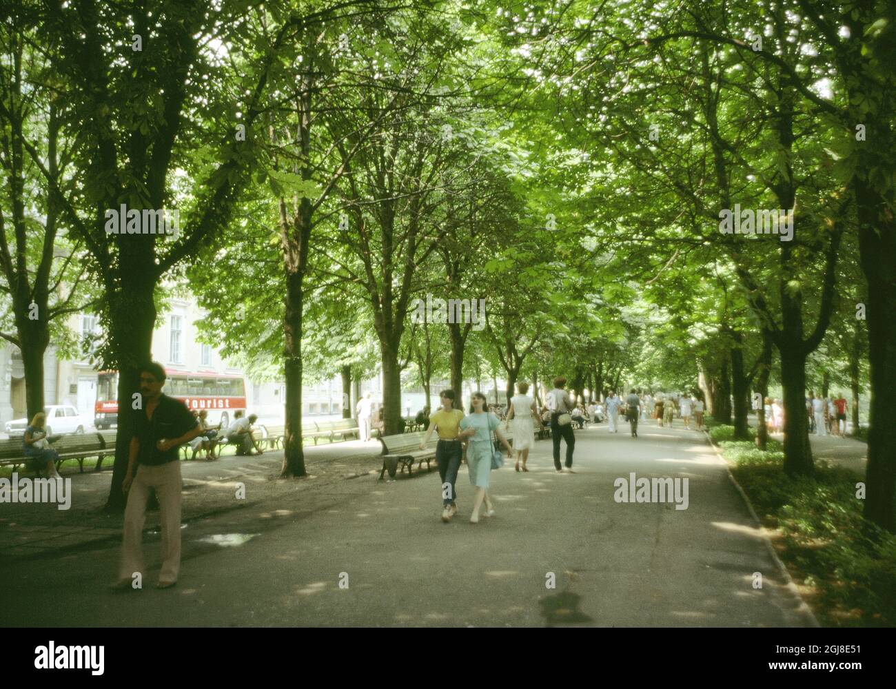 FILE ODESSA 1985. Street scene in Odessa 1985. Foto: Jan Bergman ...