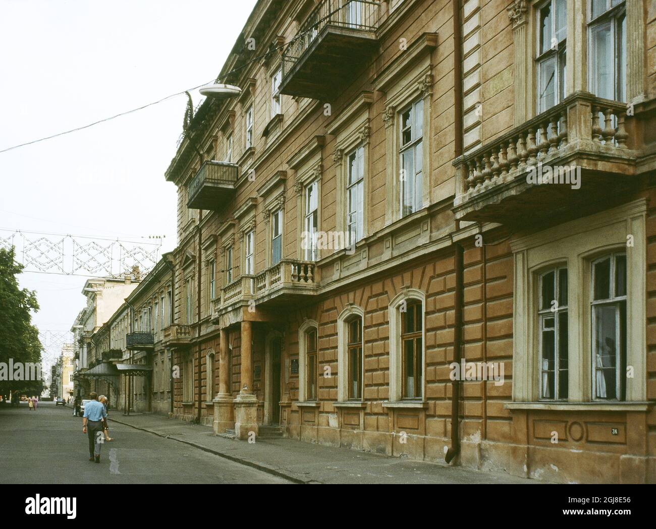 FILE ODESSA 1985. Street scene in Odessa 1985. Foto: Jan Bergman ...