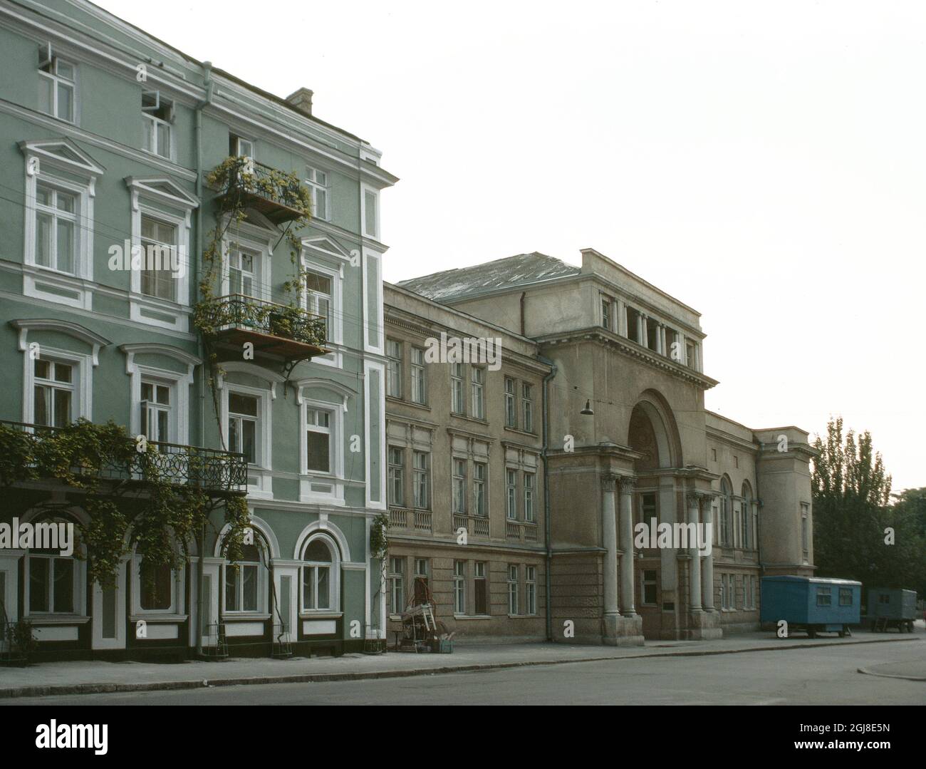 FILE KIEV 1985. Street scene in Kiev 1985. Foto: Jan Bergman / SCANPIX ...