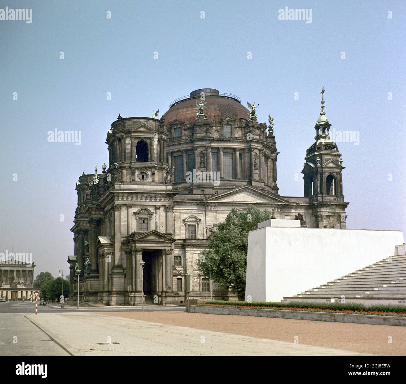 FILE BERLIN 1969 Berlin Cathedral is still a ruin after the second ...