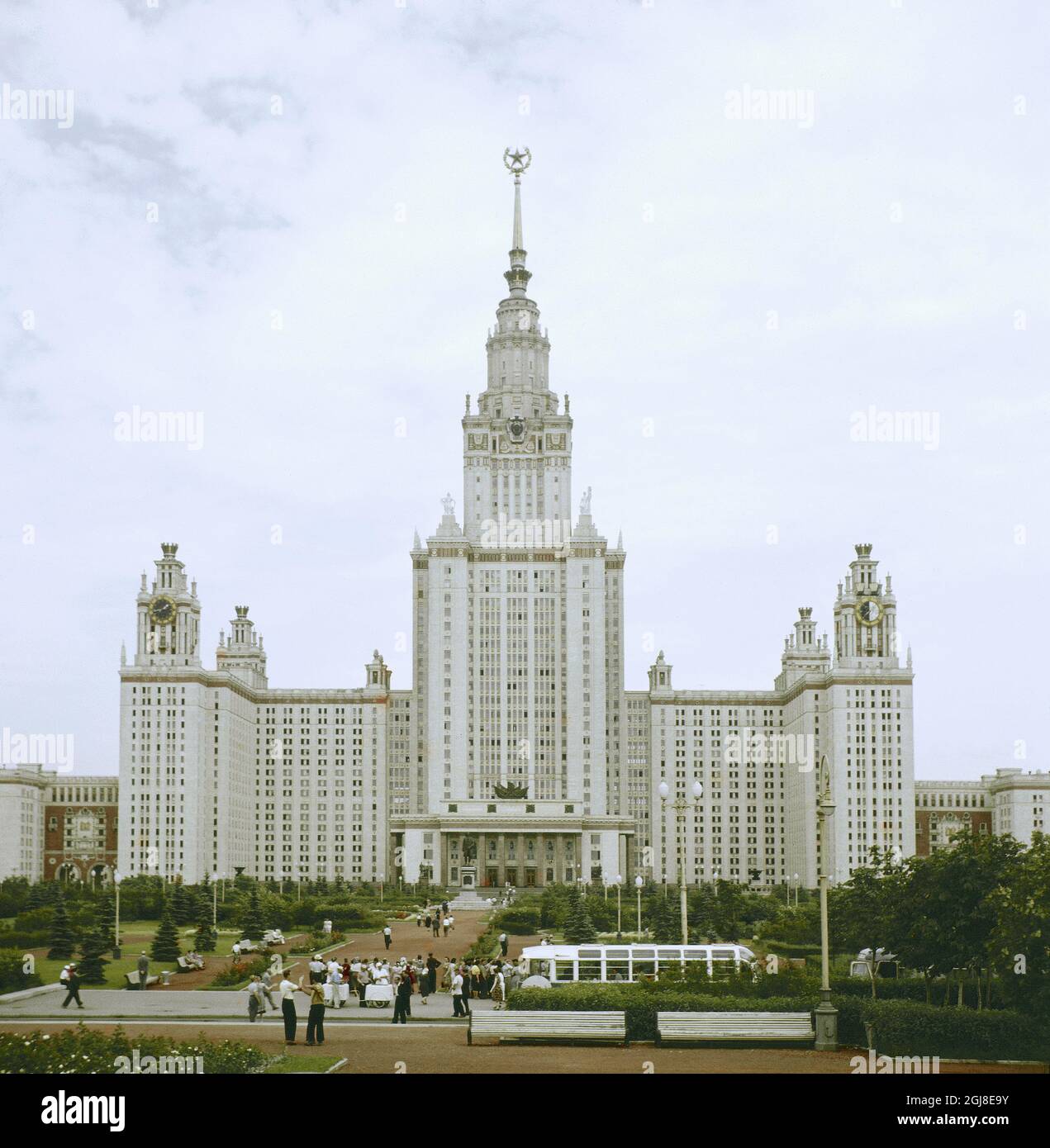 FILE MOSCOW 1974 The huge university building in Moscow 1974. Foto: Jan ...