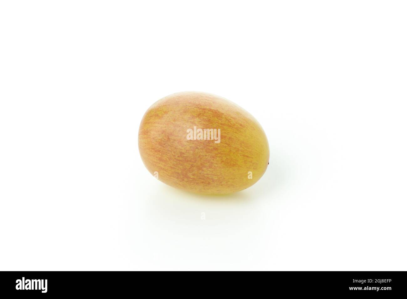 One ripe grape isolated on white background Stock Photo - Alamy