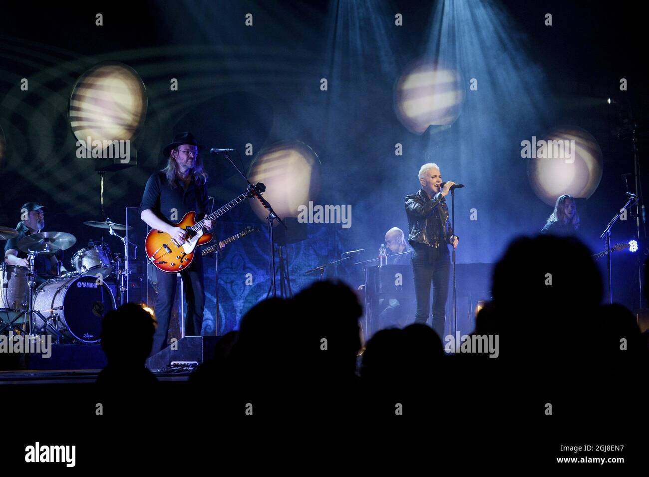 STOCKHOLM 2014-04-08 Swedish pop singer-songwriter Marie Fredriksson ...