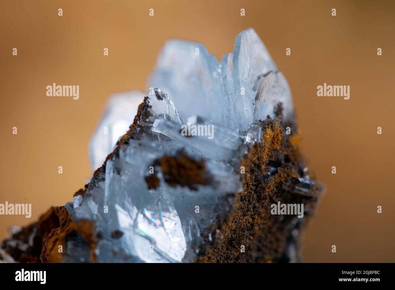 barite mineral specimen stone rock geology gem crystal Stock Photo - Alamy