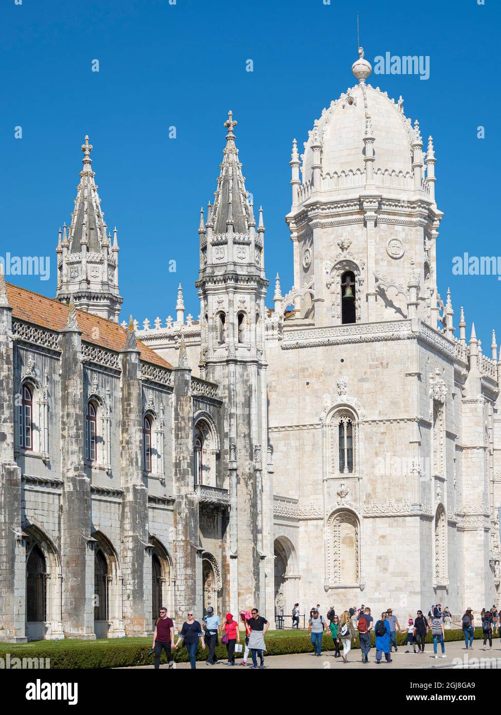 Jeronimos Monastery, Hieronymites Monastery, in Belem, listed as UNESCO ...