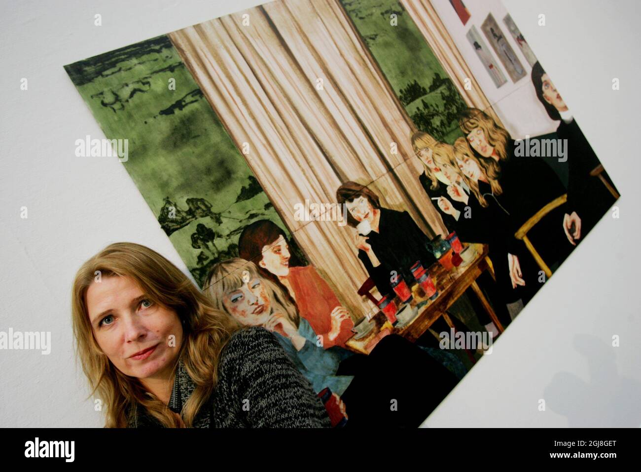 STOCKHOLM 2005-12-01 : Swedish painter / artist Karin Mamma Andersson ...