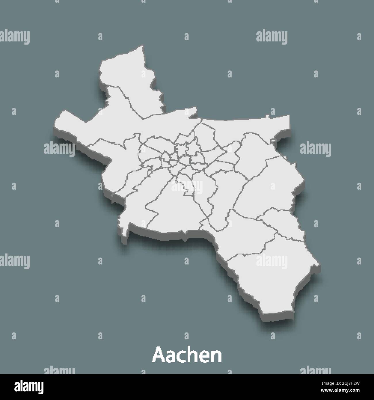 Aachen district Stock Vector Images - Alamy