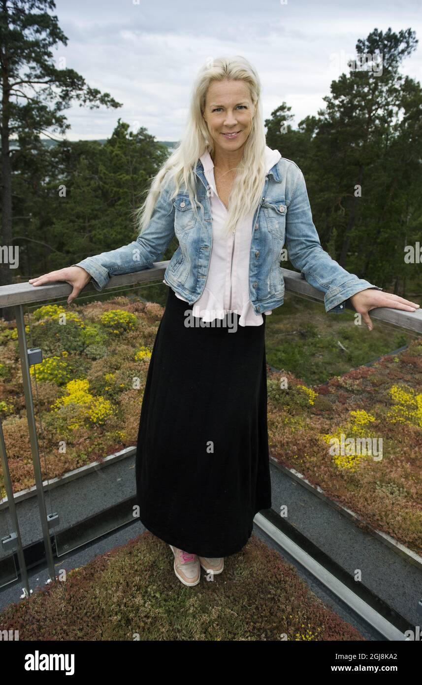 STOCKHOLM 20140617 Swedish Opera Singer Malena Ernman. Foto: Claudio ...