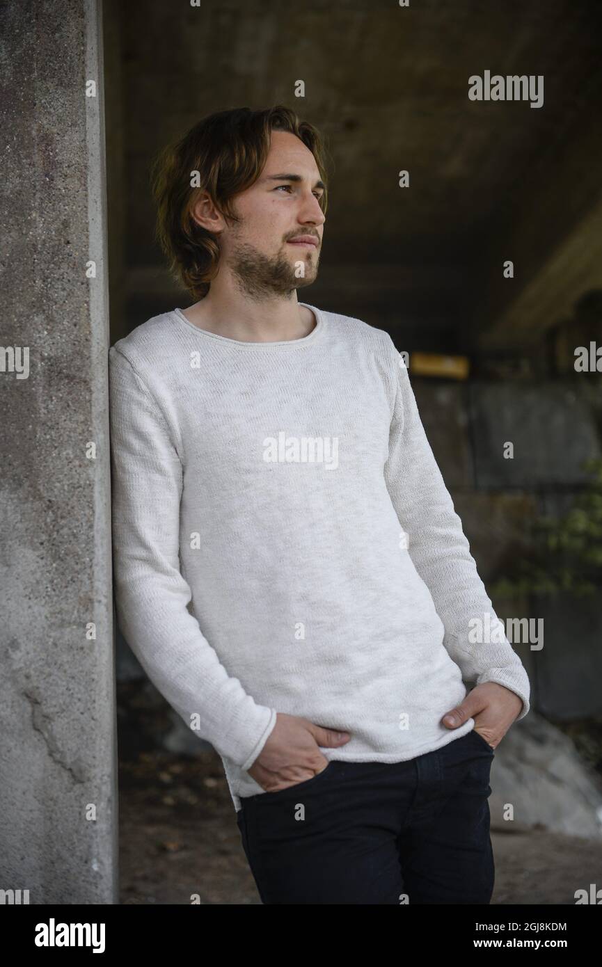 STOCKHOLM 2014-05-13 Swedish "Idol" winner and football player Kevin ...