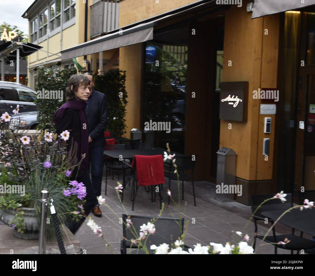 STOCKHOLM 20140630 Mick Jagger of the Rolling Stones arrives at the ...