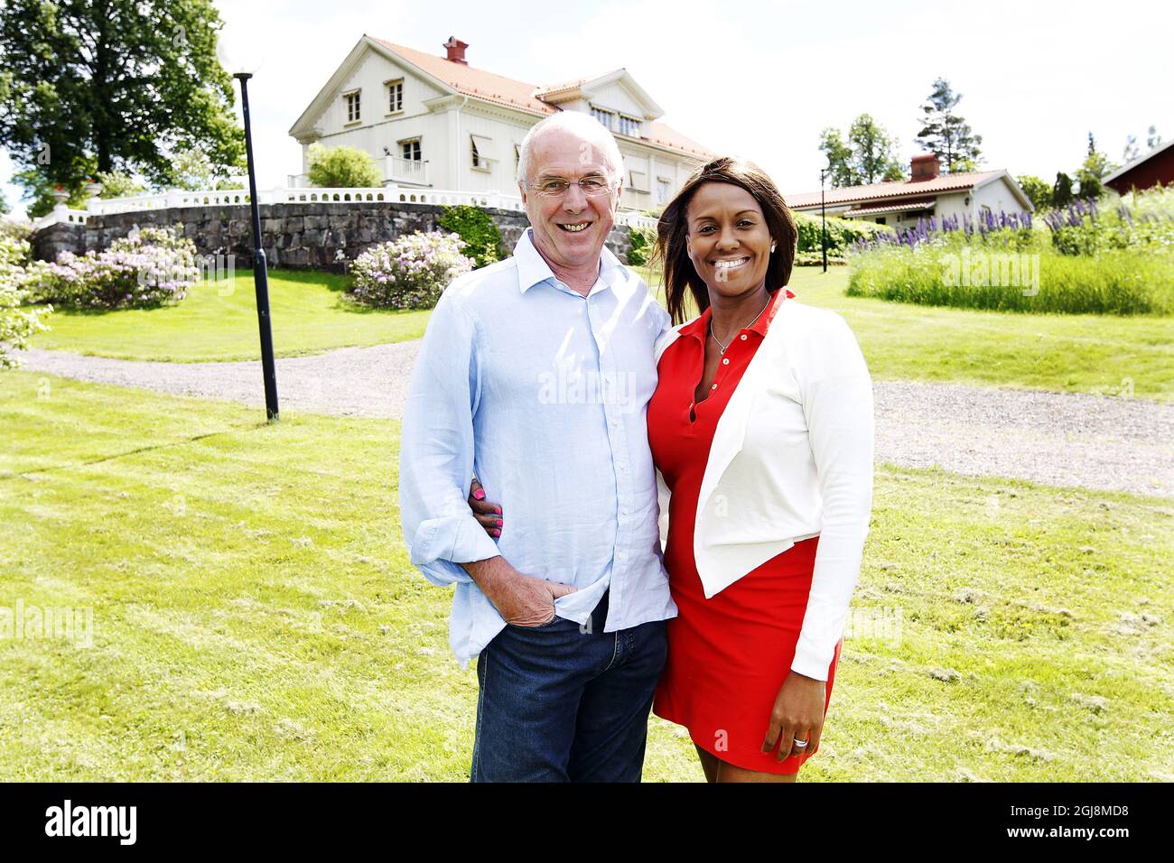 *EXCLUSIVE* Sven-Goran Eriksson with girlfriend Yaniset Bravo in his ...